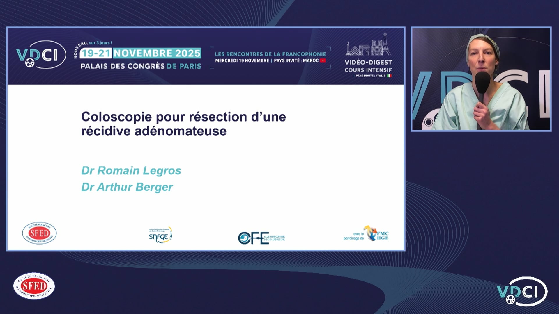Coloscopie pour résection d’une récidive adénomateuse – SFED