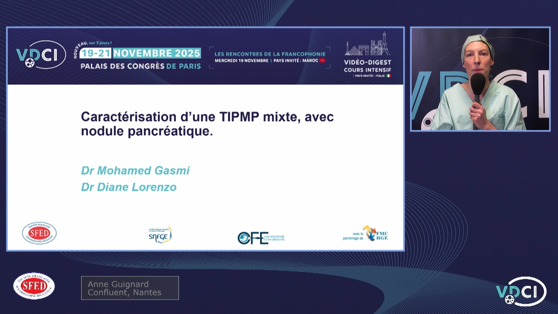 Caractérisation d’une TIPMP mixte avec nodule pancréatique – SFED
