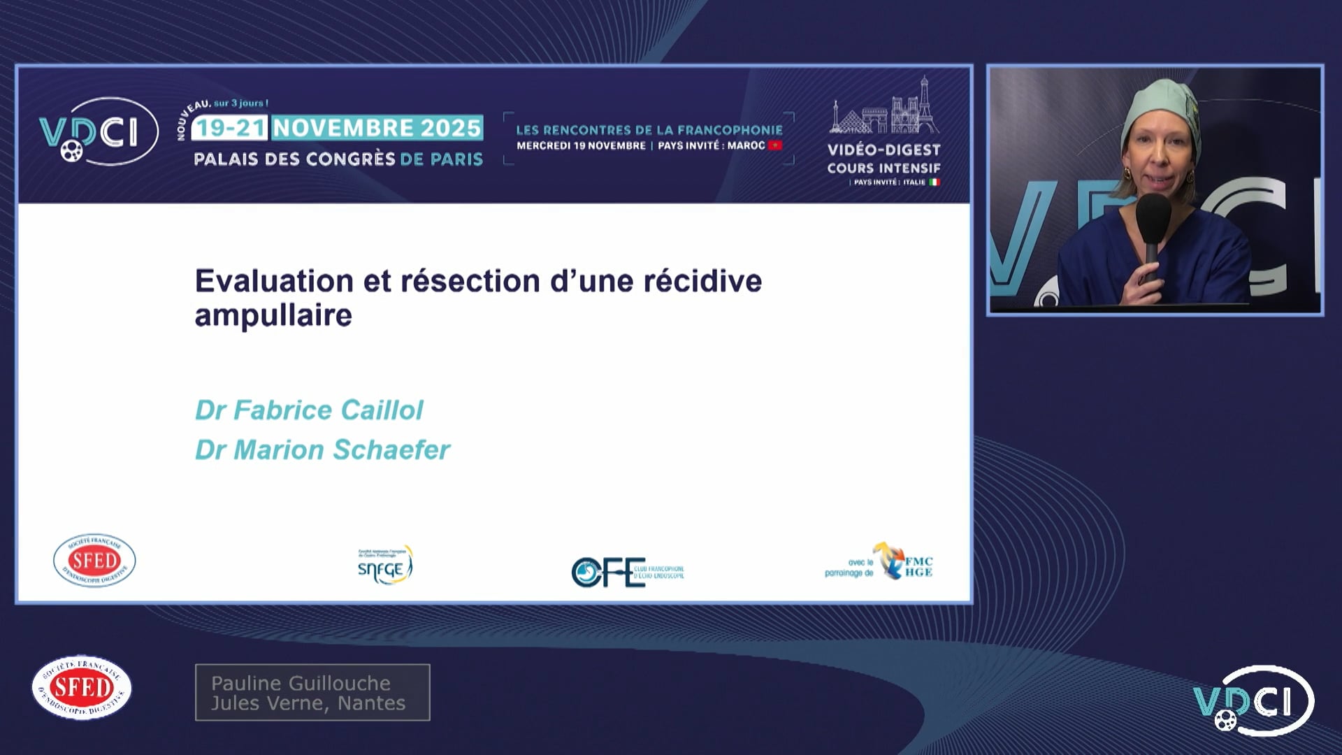 Évaluation et résection d'une récidive ampullaire – SFED